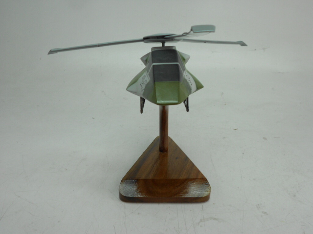 Stingbat LHX Stealth Helicopter Desk Wood Model Big New | eBay