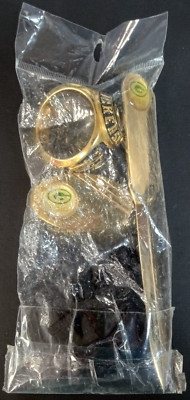Green Bay Packers NFL 3 Piece Gold Desk Set w/ Super Bowl Ring ...