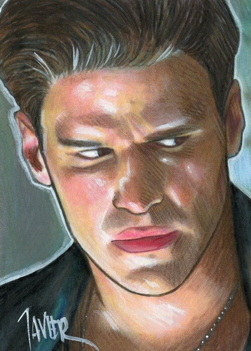BUFFY Vampire Slayer ANGEL Liam BTVS SKETCH Card PRINT 1 of 15 ART | eBay
