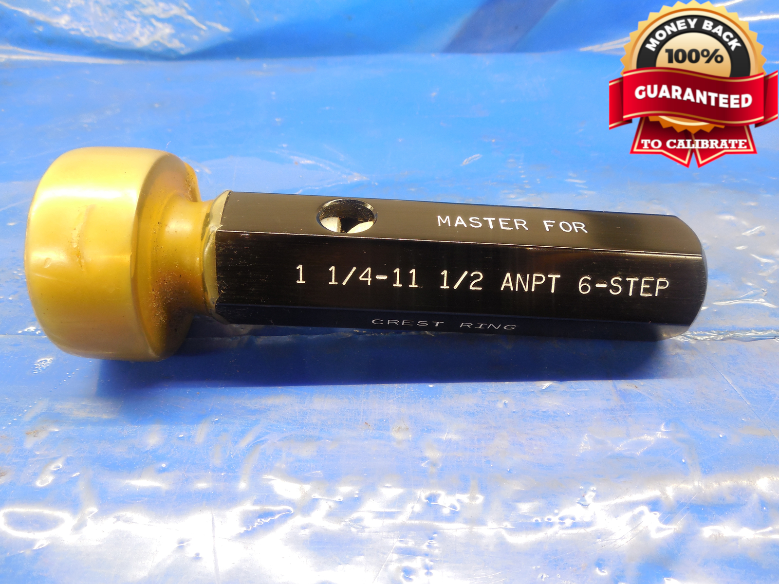 1 1/4 11 1/2 ANPT 6 STEP MASTER SET PIPE THREAD PLUG GAGE 1.25 FOR ...