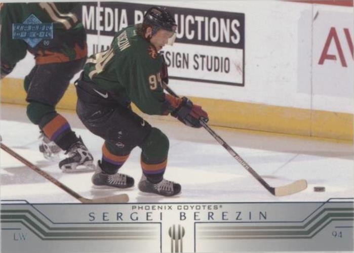2001-02 Upper Deck - Sergei Berezin #363 for sale online | eBay