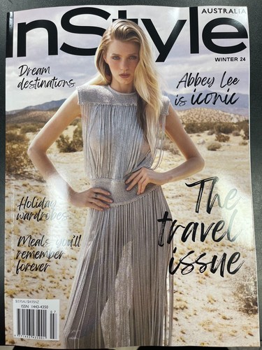 InStyle Australia Magazine Winter 2024 Abbey Lee The Travel Issue | eBay
