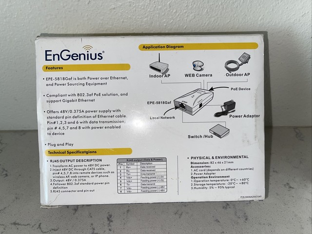 EnGenius Technologies (EPE-5818GAF) Network Device for sale online | eBay
