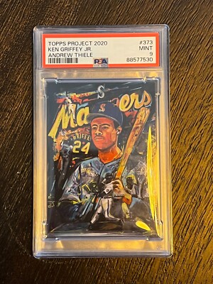 TOPPS PROJECT 2020 KEN GRIFFEY JR. #373 ANDREW THIELE PSA 9 | eBay