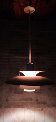 ORIGNAL PH5 PENDANT LOUIS POULSEN HENNINGSEN LOUIS POULSEN WHITE/BLUE ...