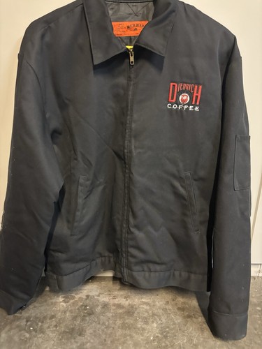 Keurig Coffee Employee Jacket Full Zip ,Black Real Nice Jacket Coat Men ...