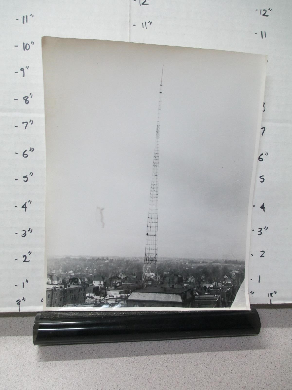 photo 1960s TV radio broadcast tower Harrisburg IL WSIL ? Cape ...