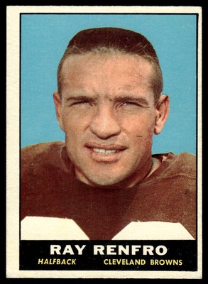 1961 Topps Vg-Ex Ray Renfro Cleveland Browns #69 | eBay