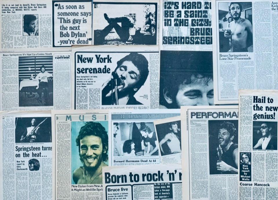 BRUCE SPRINGSTEEN 1973 - 1978 Magazine CLIPPINGS Cuttings LOT | eBay