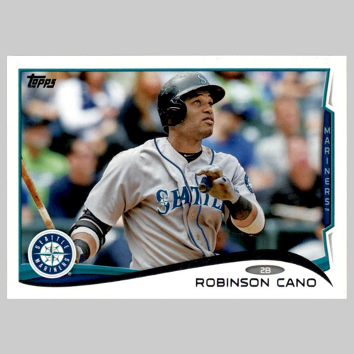 Robinson Cano #500 2014 Topps Seattle Mariners Baseball Card MLB NM | eBay