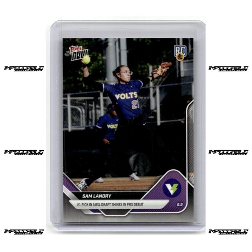 2025 Topps Now AUSL - #4 Sam Landry Rookie /4357 #1 Pick Shines in Pro ...