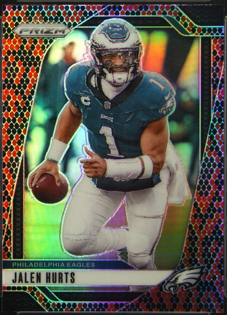 2024 Panini Prizm - Jalen Hurts #231 Snake Skin Prizm for sale online ...