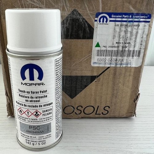 Jeep Dodge Chrysler PSC Billet Metallic Silver Touch Up Spray Paint ...