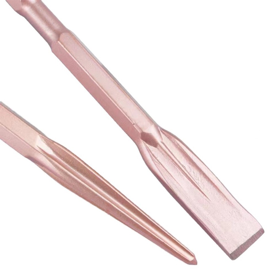 SDS PLUS Electric Hammer Chisel Set with Flat and Pointed Chisels 280 ...