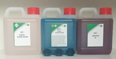 Chemical Blacking kit 1L - corrosion resistant black oxide finish | eBay UK