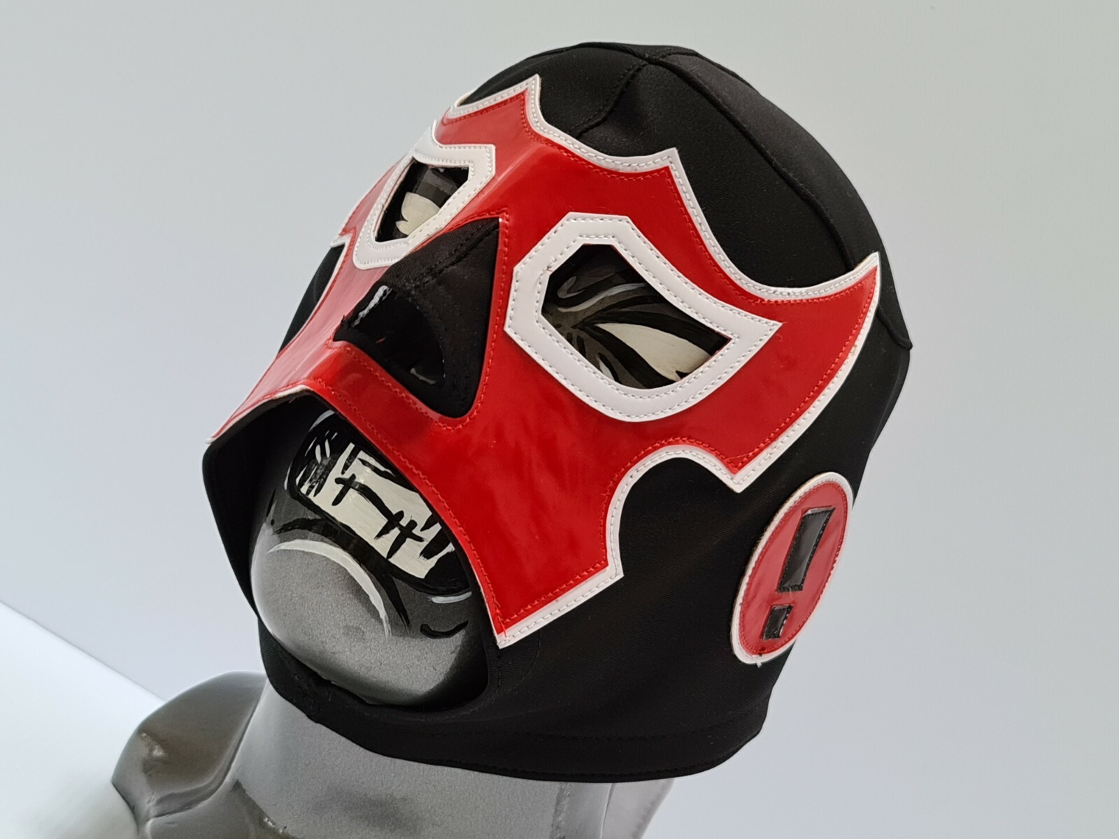 RED MASK WRESTLING MASK LUCHADOR COSTUME WRESTLER LUCHA LIBRE MEXICAN ...