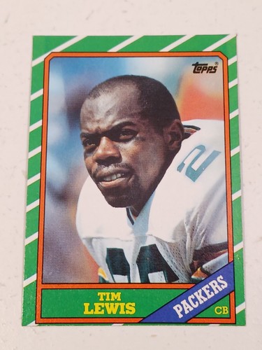 Tim Lewis Green Bay Packers 1986 Topps Card #223 | eBay