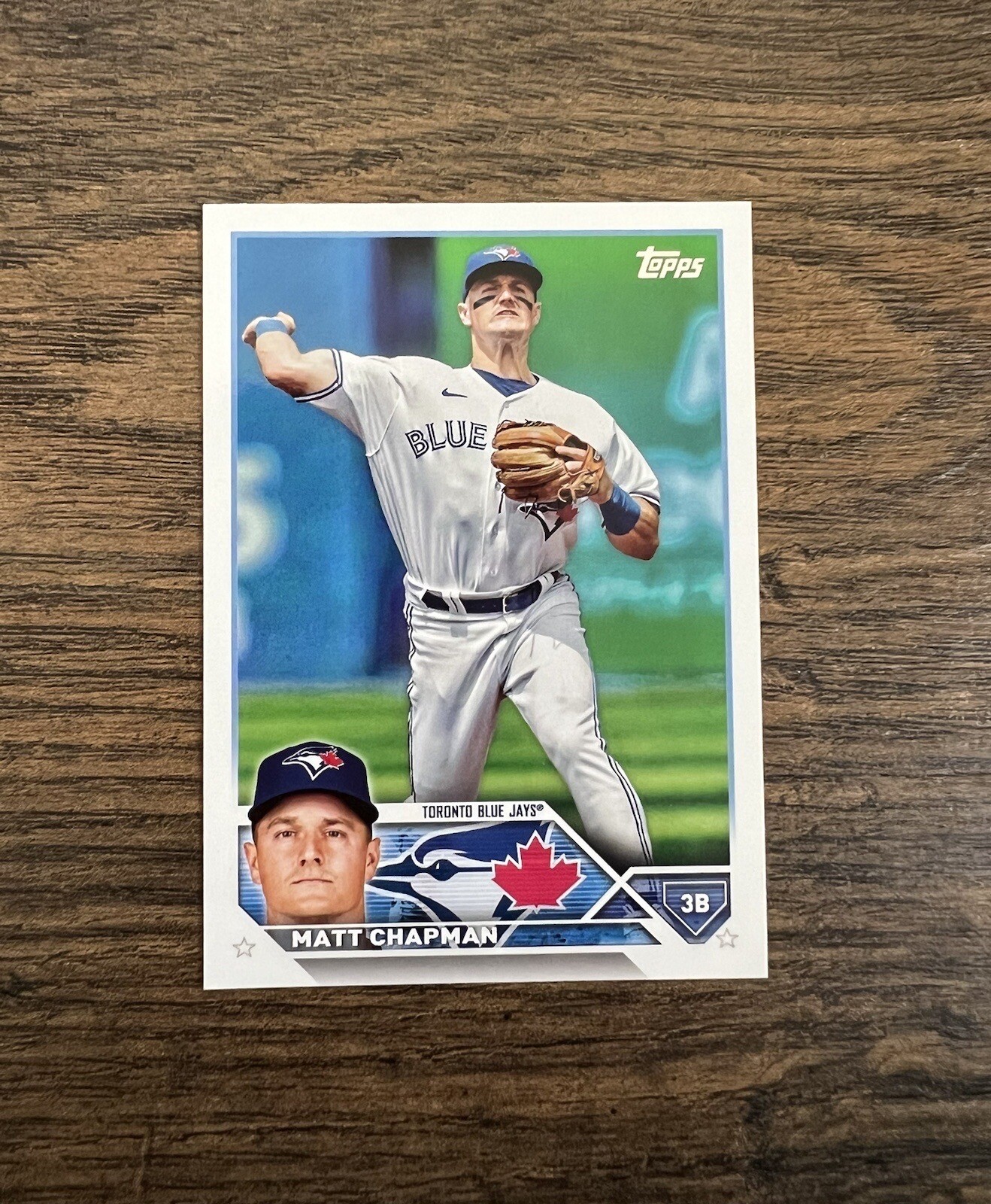 2023 Topps Series 1 MATT CHAPMAN Baseball Card #260 Toronto Blue Jays ...