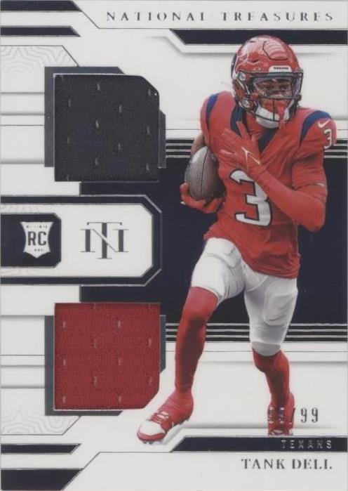 2023 Panini National Treasures - Rookie Dual Materials Tank Dell #RDM ...