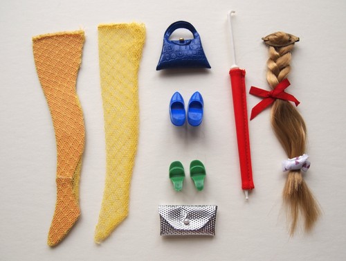 VINTAGE BARBIE FANCY TRIMMINGS PAK ACCESSORIES (1967) VG/EXC/NM NEAR ...