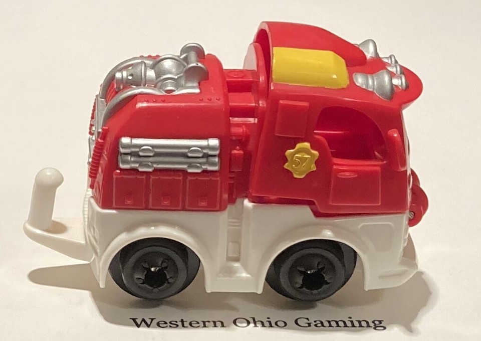 Fisher Price GeoTrax 2006 #57 Red Fire Truck USED READ | eBay