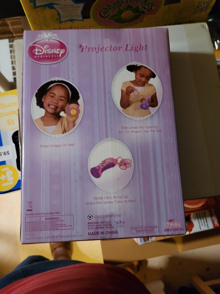 Disney Princess Projector Light Projects Princess Poses Ages 3+ | eBay