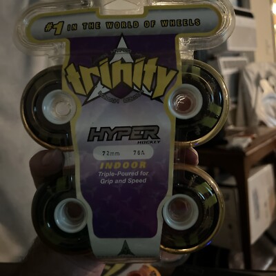 NEW 4 Pack Hyper Wheels Performance Outdoor 80mm 82A Inline Skate ...