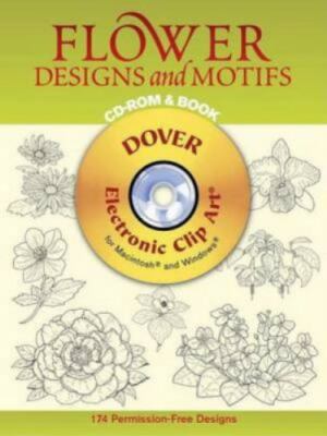 Flower Designs And Motifs (Dover Electronic Clip Art) by Charlene ...