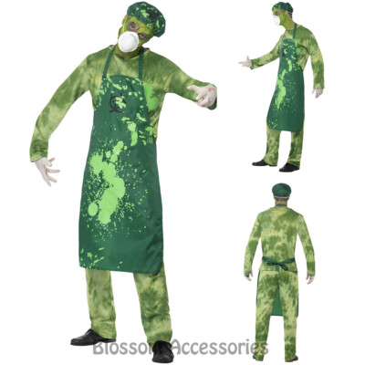 CL547 Biohazard Lab Surgeon Doctor Zombie Horror Bloody Scary Halloween ...
