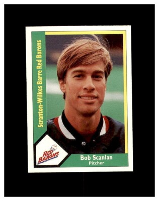 1990 CMC Scranton Red Barons bob scanlan Scranton/Wilkes-Barre Red ...