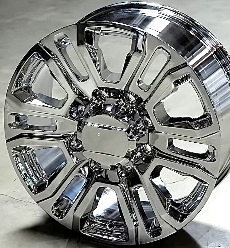 2023 GMC Sierra 2500 3500 Denali 20" Chrome 5957 OE Replica Wheels ...