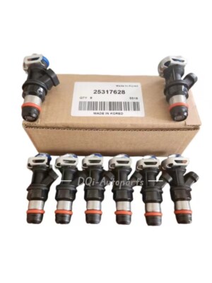 8PCS NEW OEM NO. 25317628 FUEL INJECTORS FOR 2000-2007 GM 4.8L 5.3L 6 ...