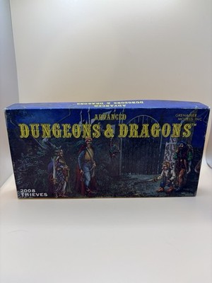 Advanced Dungeons & Dragons Grenadier 2008 Thieves Boxed Complete Mini ...
