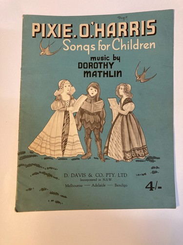 Sheet Music - Song Book - Pixie O'Harris - Songs for Children | eBay