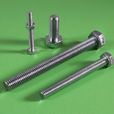 HEAVY DUTY FULLY THREADED HEX HEAD BOLTS M5 M6 M8 M10 Zinc Hexagon Set ...