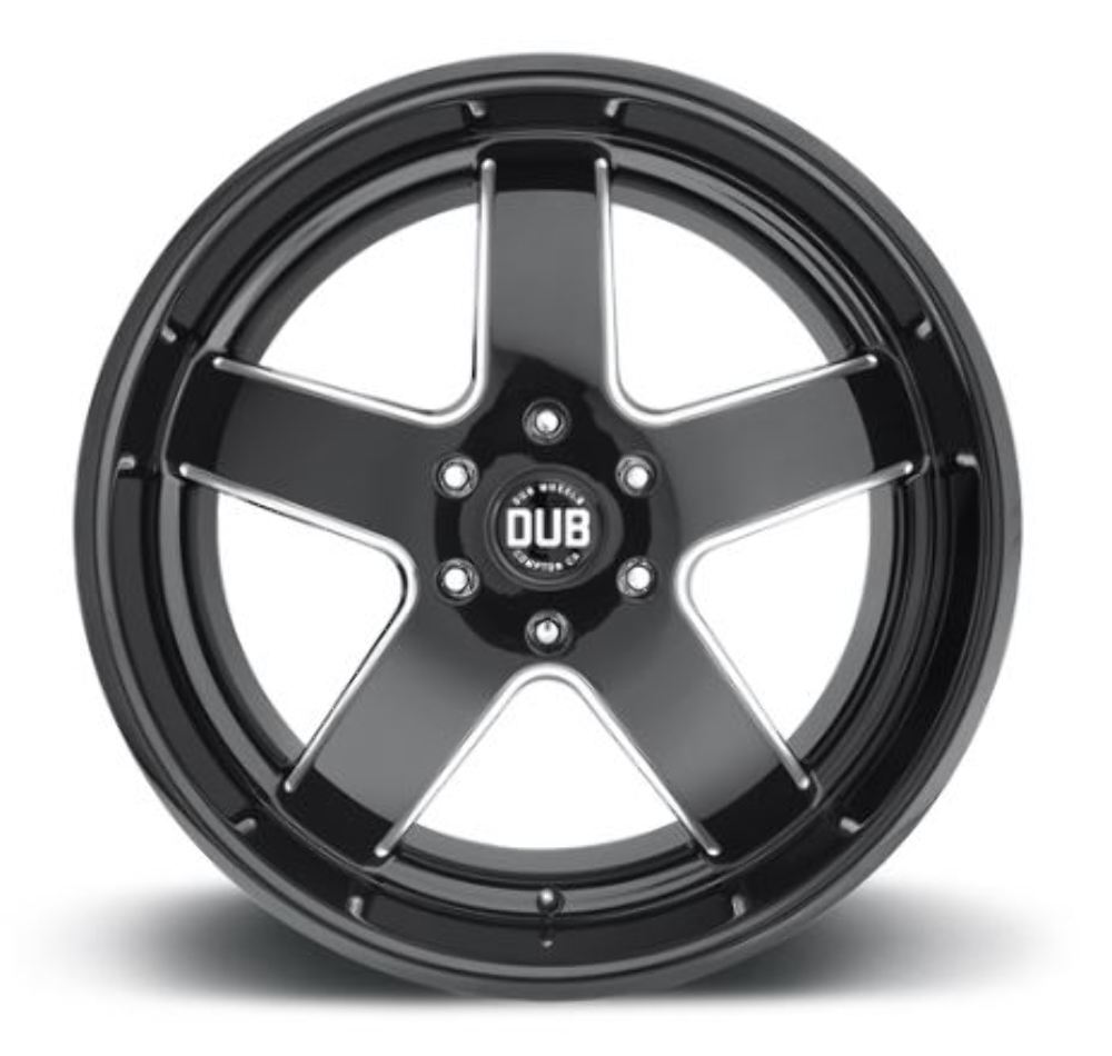 DUB Wheels Luxe S205 Big Baller S223 Gloss Black Wheel Center Cap 1003 ...