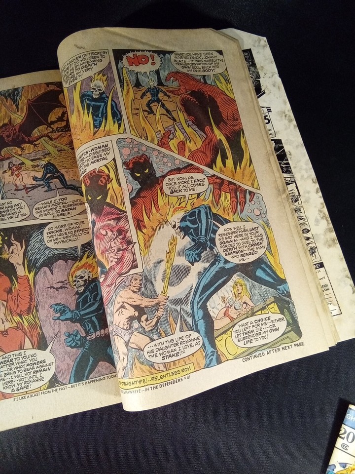 Ghost Rider #2 & 3 2nd& 3rd App Of Son Of Satan/Daimon Hellstrom 1973 ...