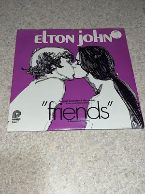 New Sealed Elton John - Friends Soundtrack Album- SPC 3598 | eBay