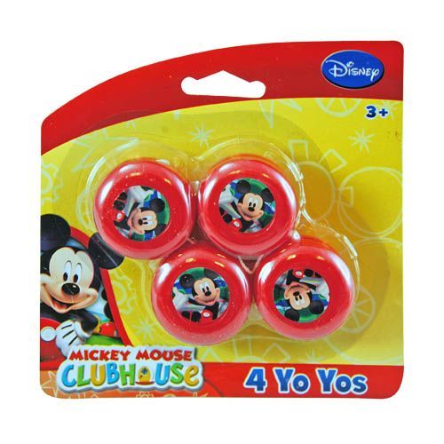 Mickey Mouse Mini Yo-Yos 4-pack | eBay
