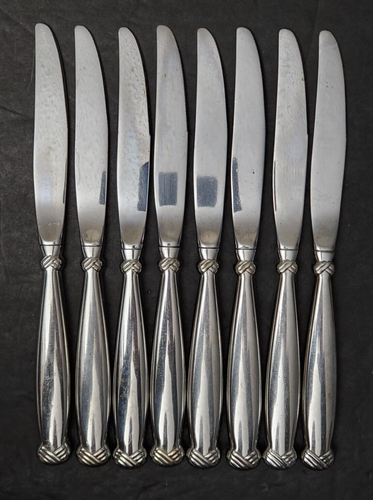 Oneida Rattan Stainless 8 (Eight) Dinner Knives | eBay