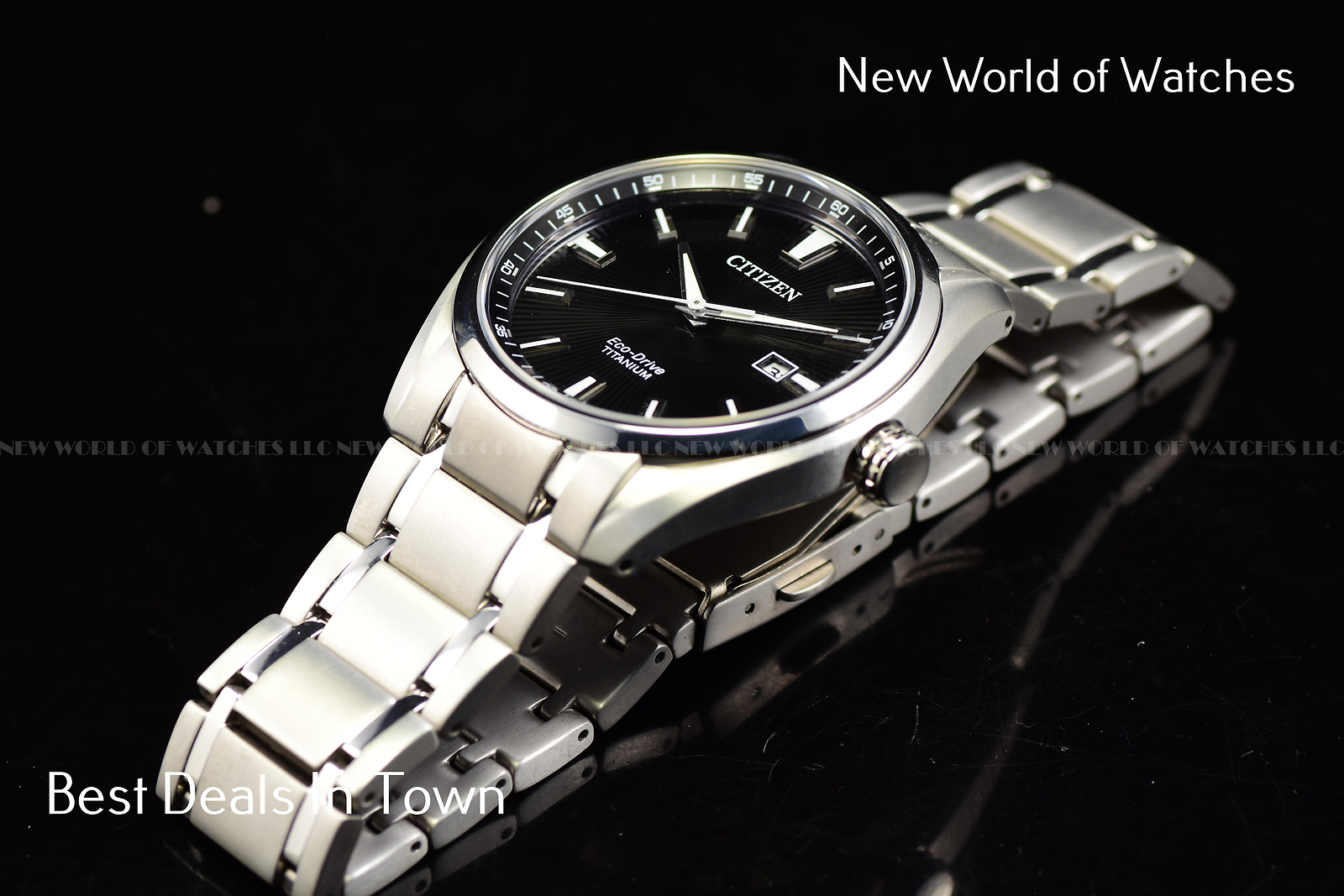 Citizen Eco-Drive Titanium Men's Quartz Stainless Steel Watch AW1248 ...