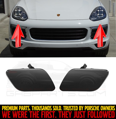 Headlight Washer Cover Set Compatible with Porsche Cayenne 92A 2015 ...