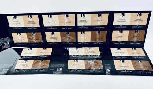 7 Giorgio Armani Luminous Silk Multi-purpose Glow Concealer Sample Card ...