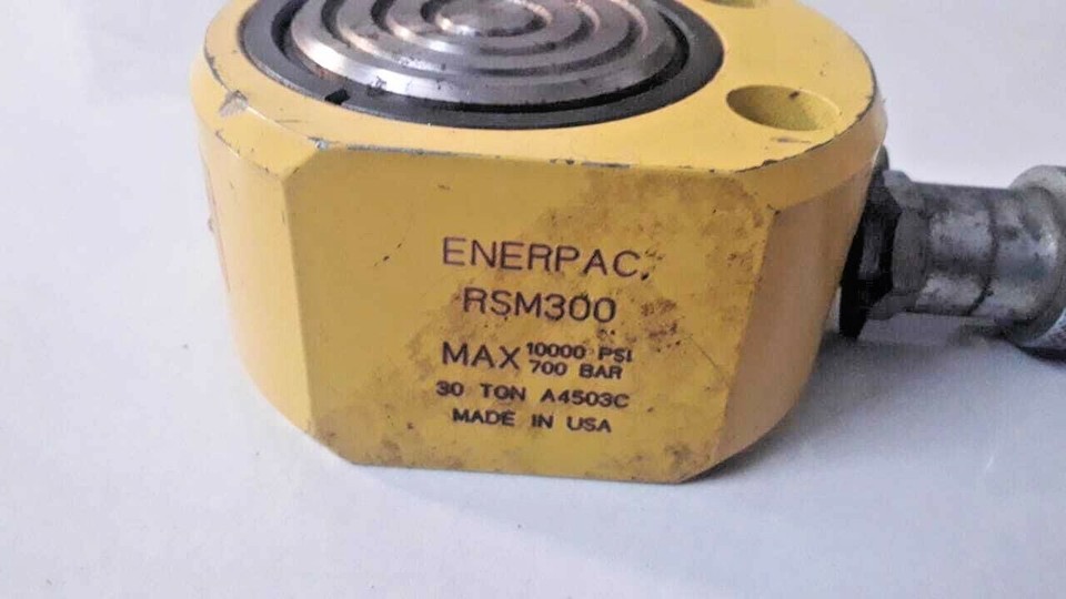 ENERPAC RSM300, 30 ton Capacity 50 in Stroke, Low Height Hydraulic ...