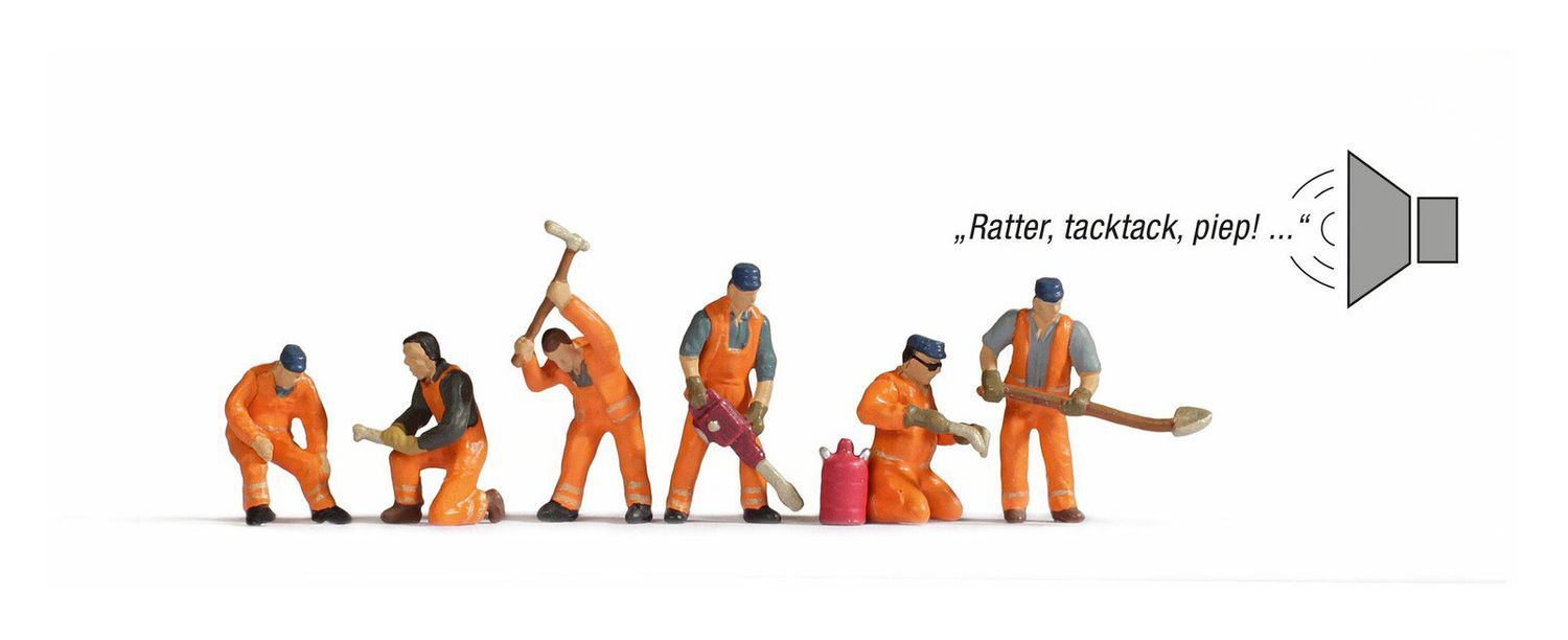 Noch Spur N 12951 Baustelle am Gleis mit Sound | eBay