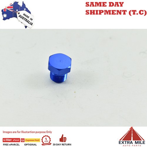 METRIC PLUG M10x1.00 Blue | eBay