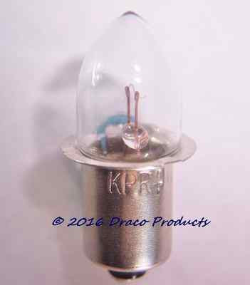 KPR104, KPR4 (K4) Krypton PR Bulb Lamp 2.2V .47A for 2AA, 2C, 2D-Cell ...