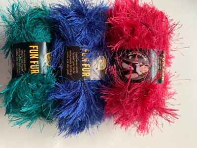 Lion Fun Fur Eyelash Yarn | eBay