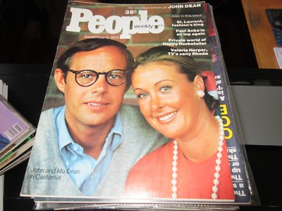John & Mo Dean , People Magazine , 9/9/74 , Paul Anka , Valerie Harper ...