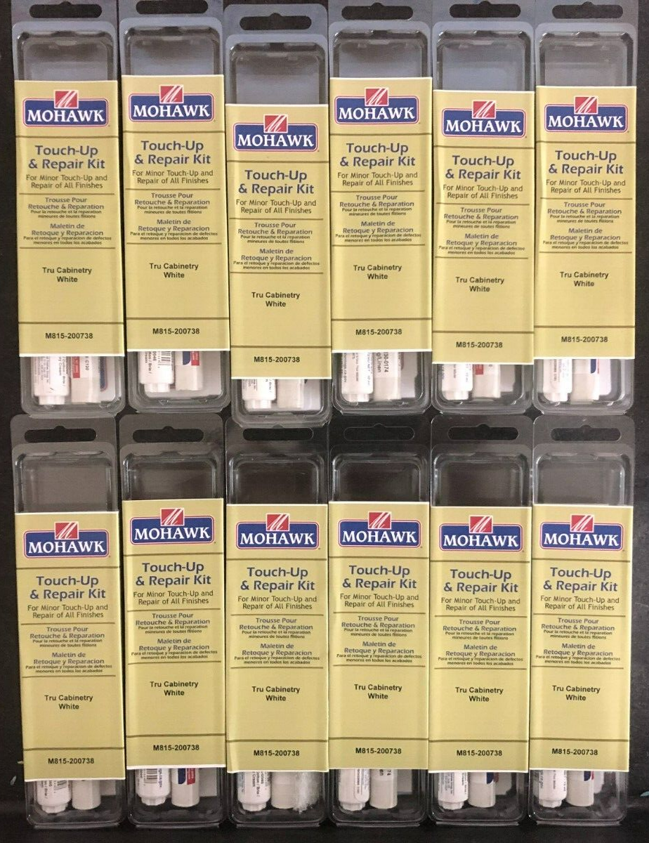 Case of 12 Mohawk Mark Cabinet Touch Up Kit WHITE Marker & Fil (FILL ...